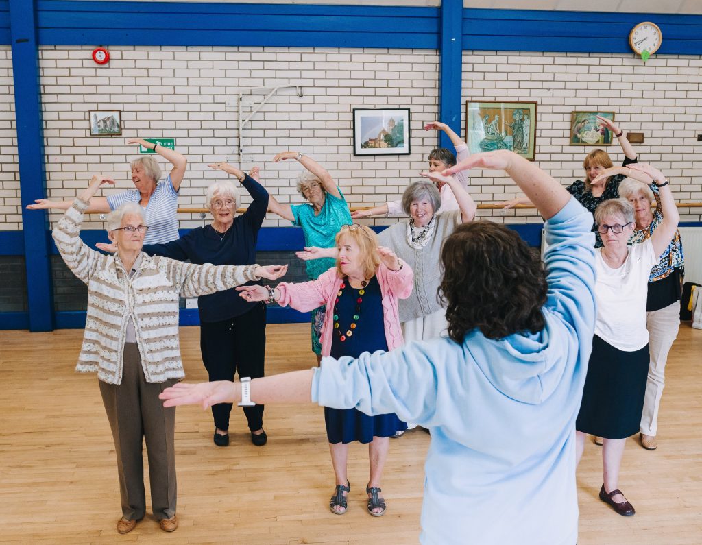 Exercise and Social Groups - With Music In Mind